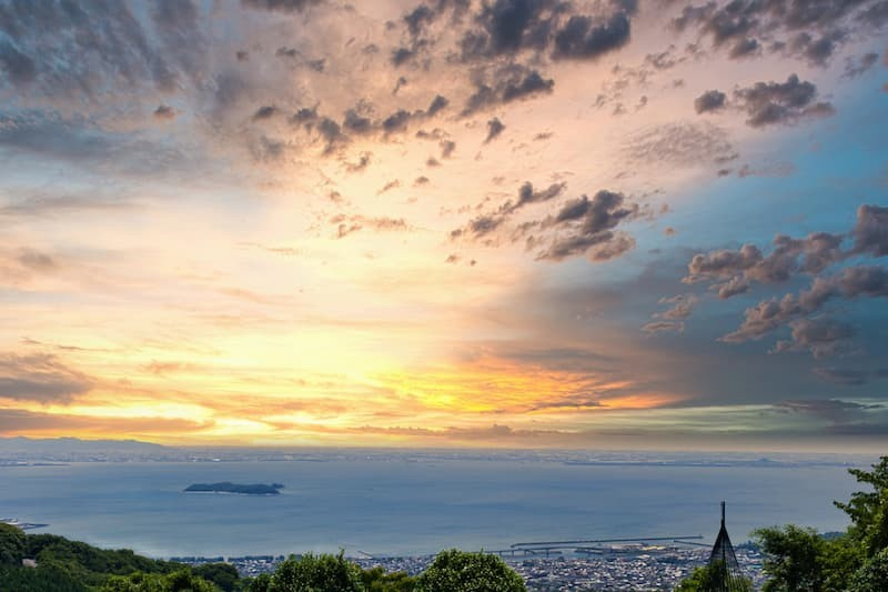 Mikaneyama Skyline / Mikawa Bay Skyline
