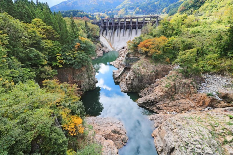 Old Temple Valley Jinzu Gorge