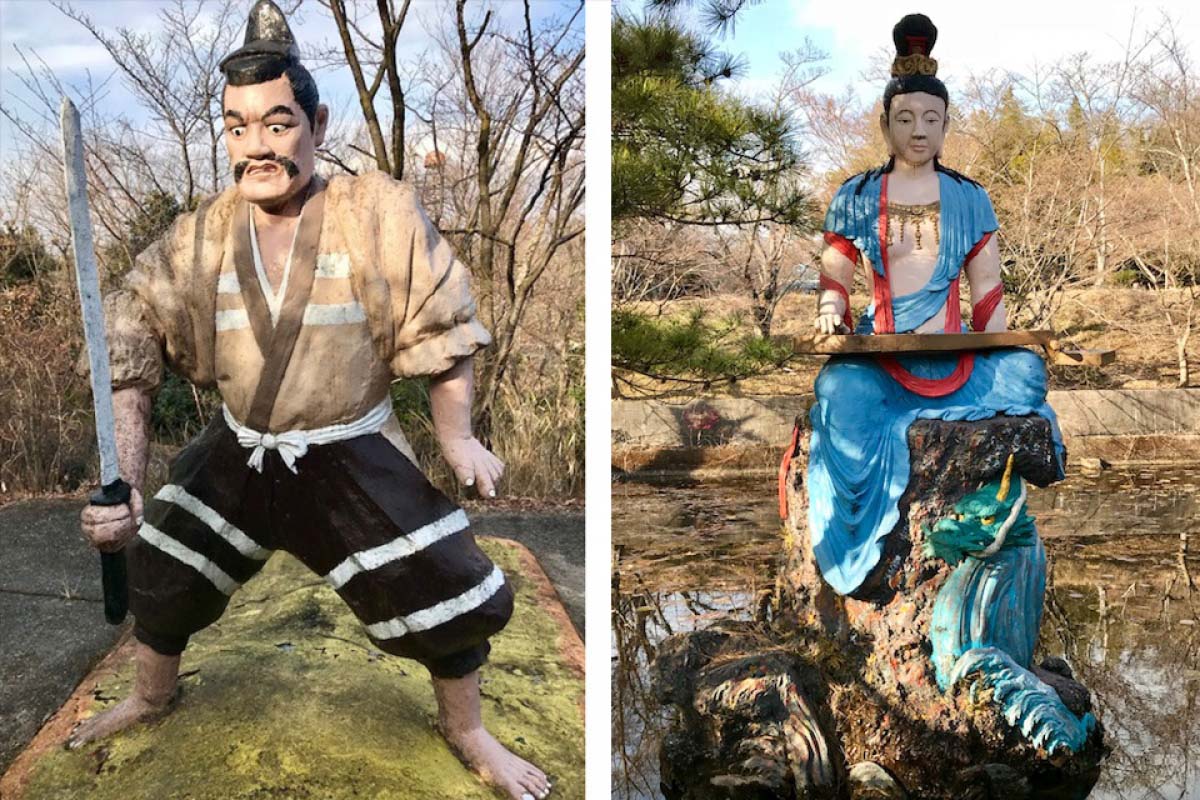 Asano Shoun's freaky but cute concrete statues｜ZEKKEI Japan