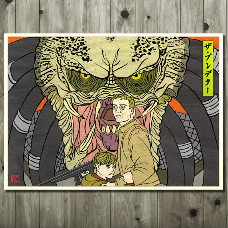 The movie / game ukiyo-e prints by ukiyo-e artist, Kenji Iwasaki｜ZEKKEI ...