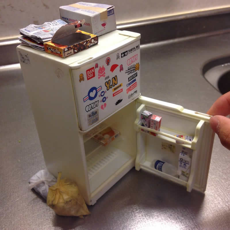The miniature works created by the young Japanese creator are so real ...