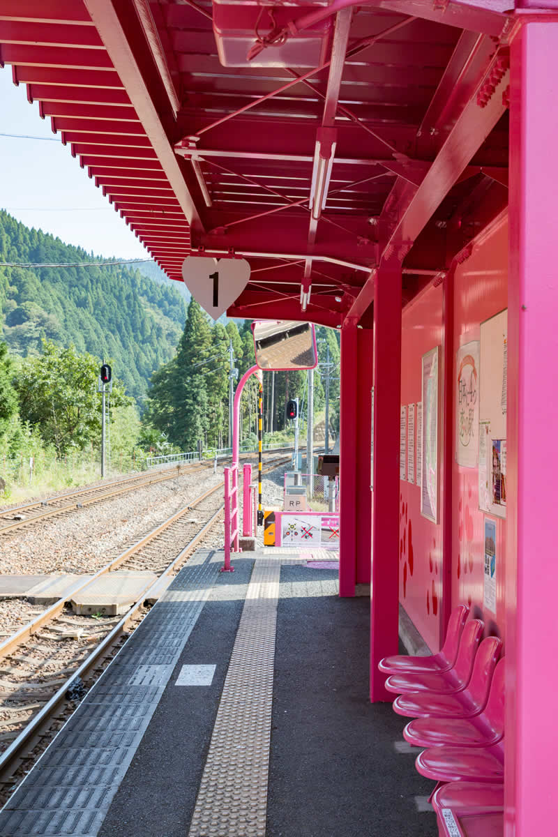 The one of the most decorated railway stations in Japan has been with ...