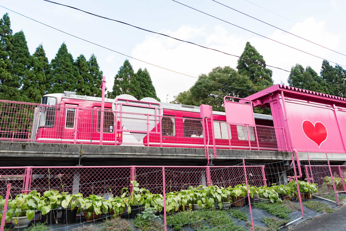 The one of the most decorated railway stations in Japan has been with ...