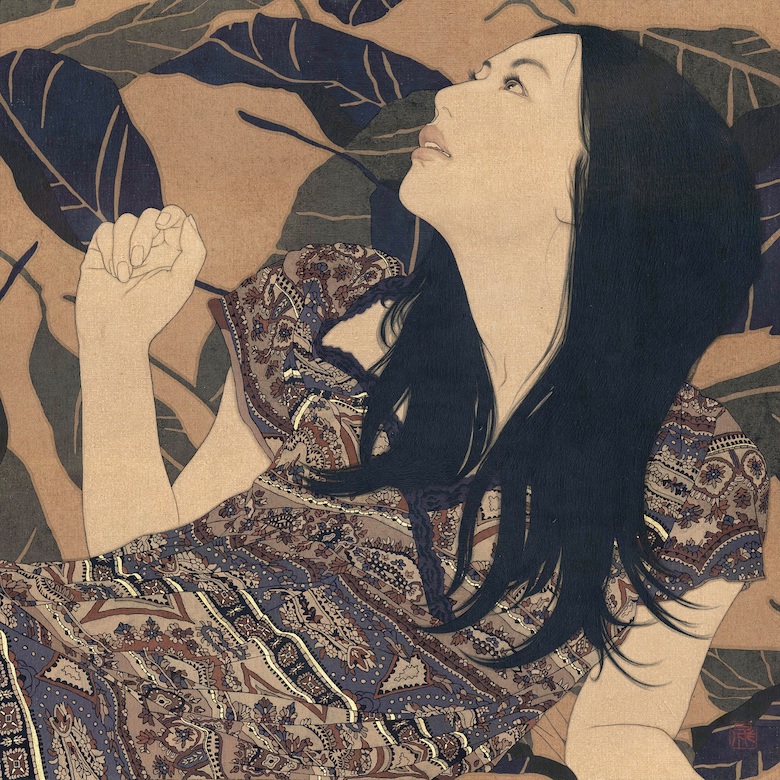 Modern bijinga (a portrait of beautiful woman) that you will fall in ...