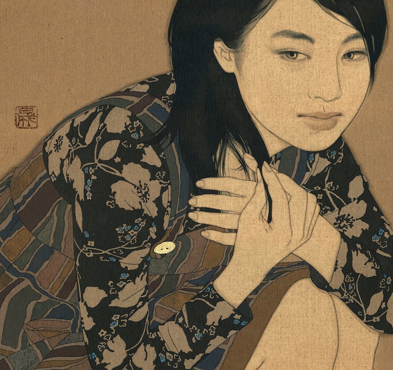 Modern bijinga (a portrait of beautiful woman) that you will fall in ...