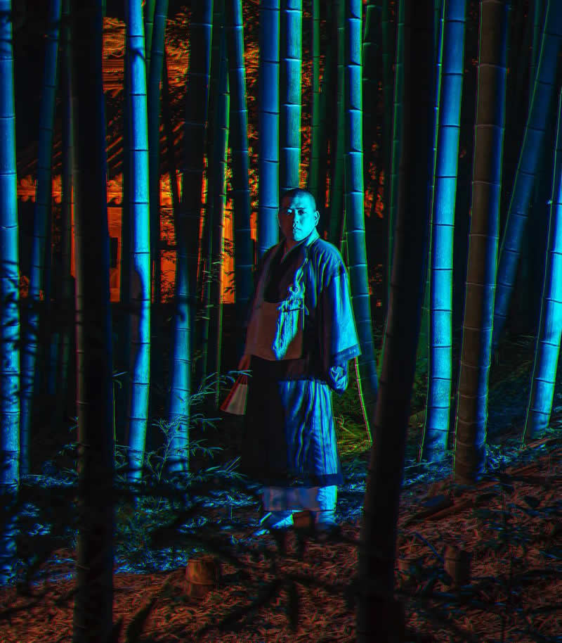 Kitsunetsuki, a photographer, expresses the world view of cyberpunk by ...