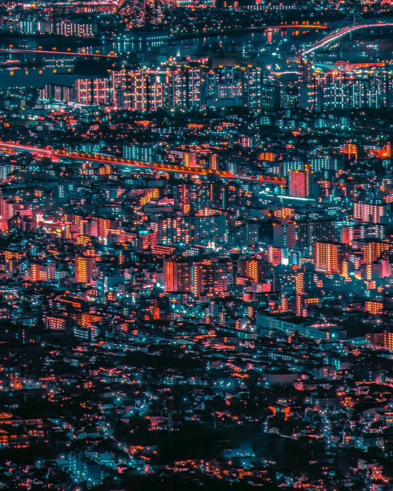 Kitsunetsuki, a photographer, expresses the world view of cyberpunk by ...