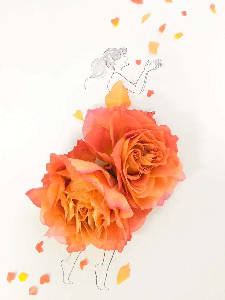 Reconfirming the beauty of flowers with beautiful flower dresses｜ZEKKEI ...