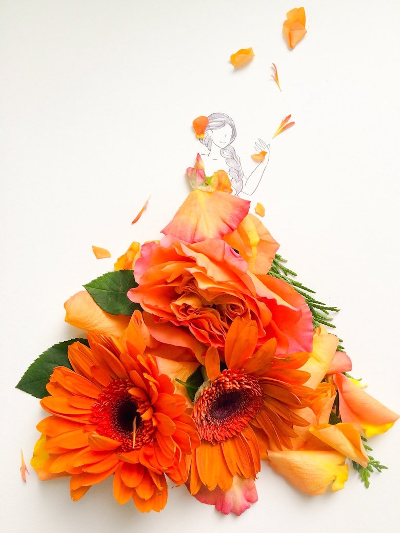 Reconfirming the beauty of flowers with beautiful flower dresses｜ZEKKEI ...