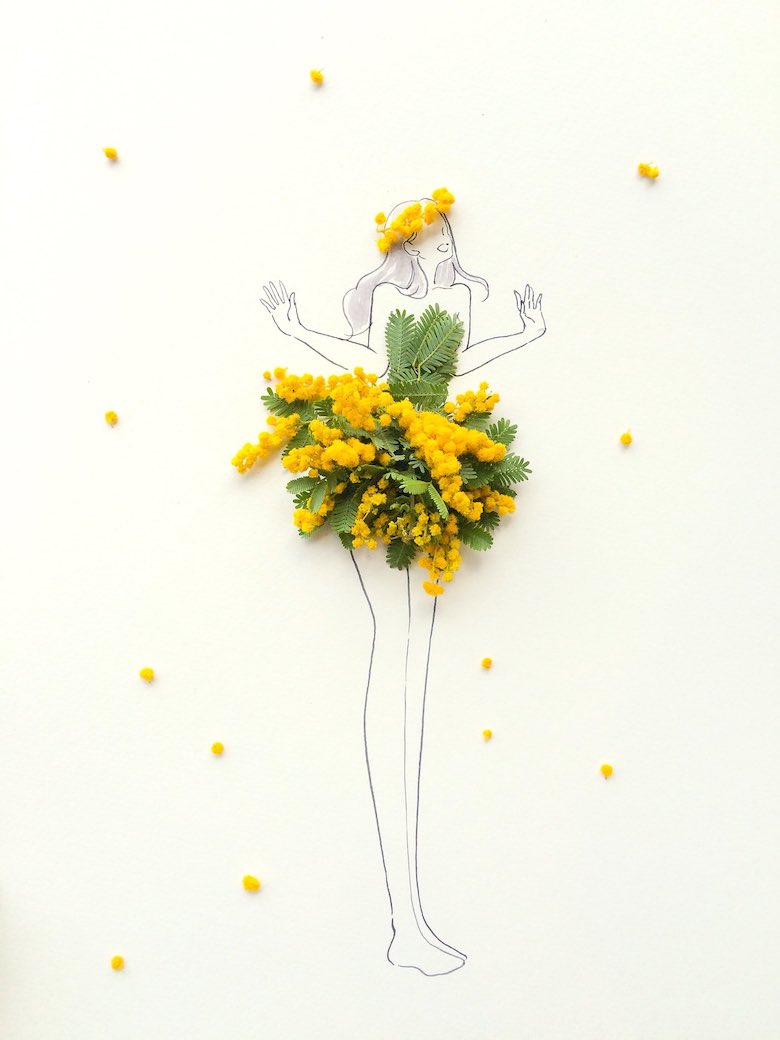 Reconfirming the beauty of flowers with beautiful flower dresses｜ZEKKEI ...