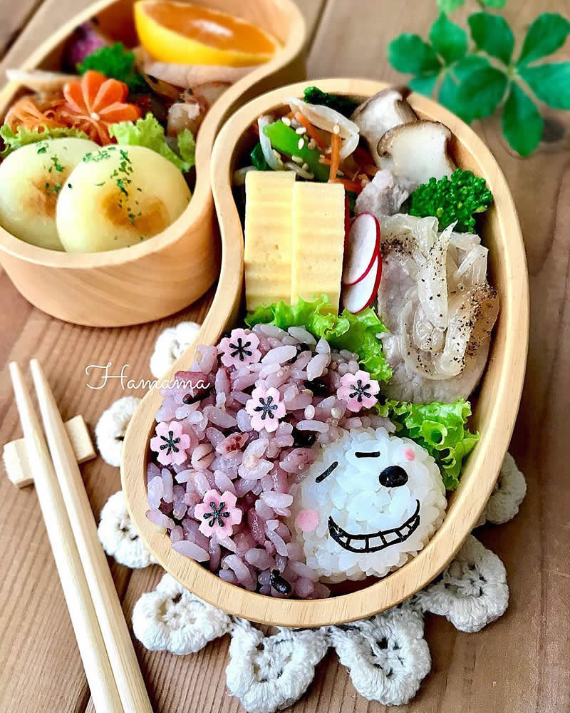 Characters that children love are in a lunch box! The cute and ...