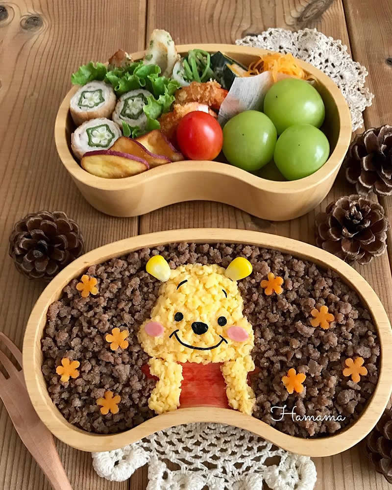 Characters that children love are in a lunch box! The cute and ...