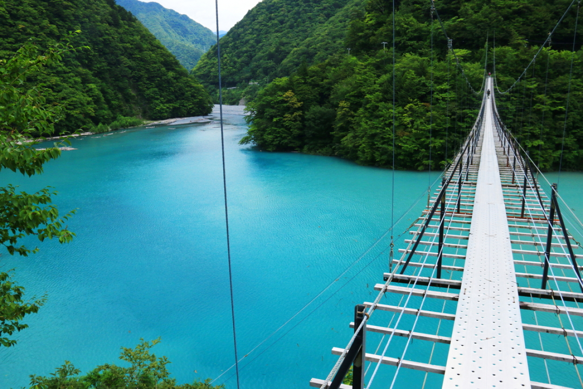 畑薙大吊橋（はたなぎおおつりばし）