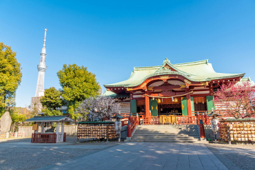 Map of Spots Around Meotogi Shrine Himenomiya | ZEKKEI Japan